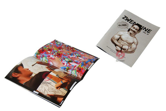 Products advertising Glossy or matte oil varnishing 157gsm coated Custom Magazine Printing