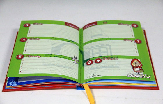 Glossy Lamination Hard Cover Book Printing Service For Kids Playing