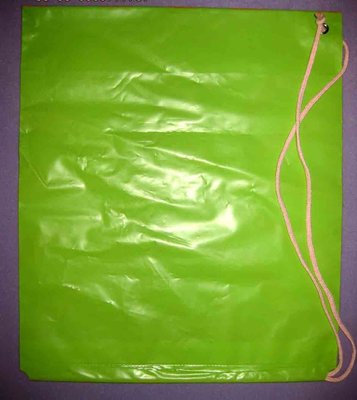 Customized Colorful Drawstring Backpack Plastic Travel Bags For Clothes