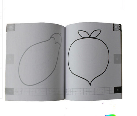 China customized design coloring book printing