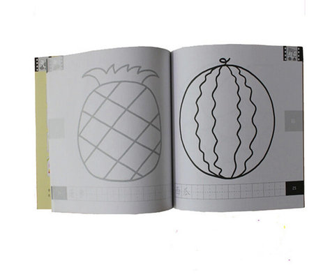 China customized design coloring book printing
