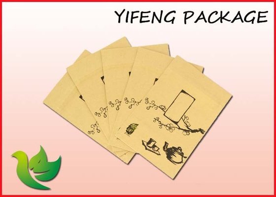 Printed Kraft Paper Aluminum Foil Lined Bag Waterproof Food Storage Box Pouch