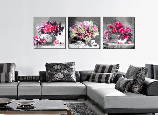 Large format outdoor advertising inkjet canvas printing , Oil Canvas Printing