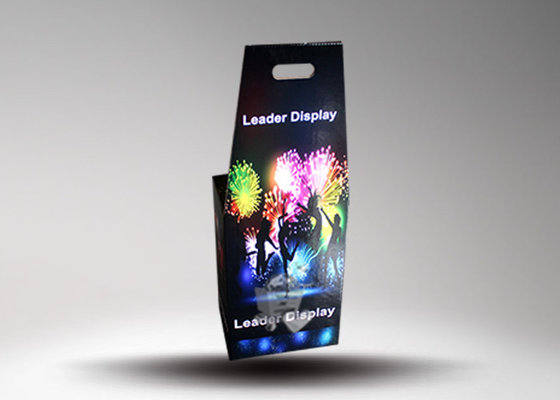 Eye Catching moving cardboard boxes / Trolley Carton For Party Glow Stick