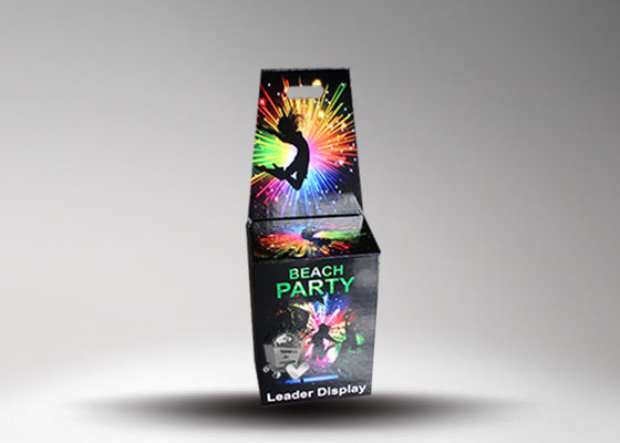 Eye Catching moving cardboard boxes / Trolley Carton For Party Glow Stick