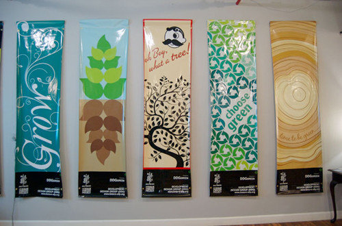 waterproof vinyl signs banners for indoor Outdoor Banner Printing