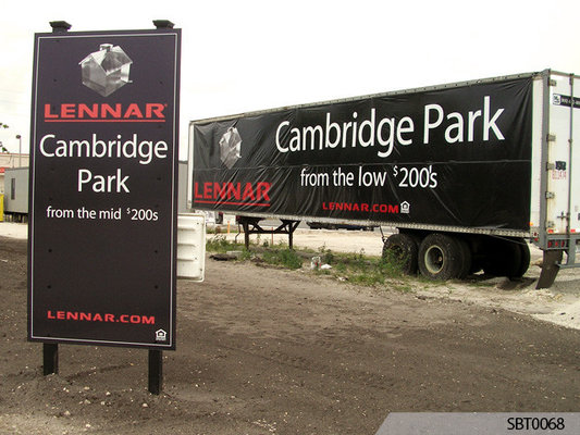 Single side Banner Printing Vinyl / PVC Material