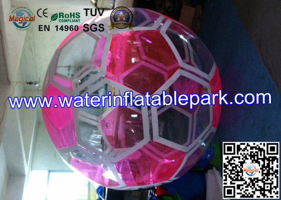 PVC Inflatable Water Ball , Outdoor Inflatable Football with Fun