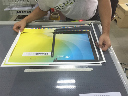 SBS Ivory Kraft Paper Cardboard Box Cutting Machine Sample Plotter