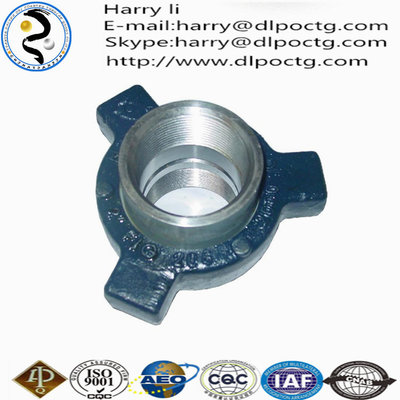 Small diameter oil casing butt weld hammer union thread protectors hammer union