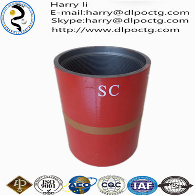 API 5CT tubing coupling 2 7/8" EUE/NUE tubing coupling A105 304 316 eue nue crossover coupling
