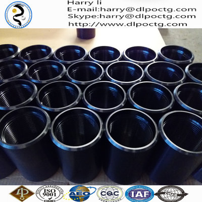 API 5CT tubing coupling 2 7/8" EUE/NUE tubing coupling A105 304 316 eue nue crossover coupling