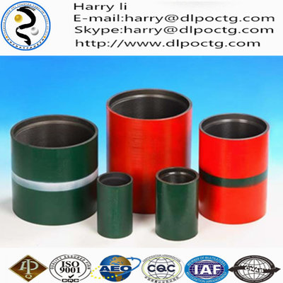 API 5CT tubing coupling 2 7/8" EUE/NUE gas used stainless steel Internal Tubing coupling