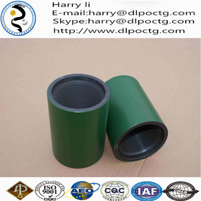 API 5CT tubing coupling 2 7/8" EUE/NUE gas used stainless steel Internal Tubing coupling