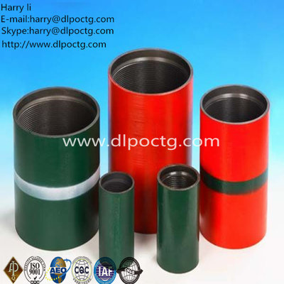API 5B Seamless with connect pipe tubing coupling EUE/NUE gas used stainless steel Internal Tubing coupling