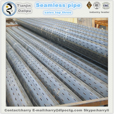 API 5CT Oil well casing preforated pipe and slotted liner 4-1/2"made in china