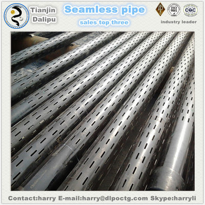 6-5/8"STAINLESS PIPE Oil well slotted screen slotted casing pipe slotted liner