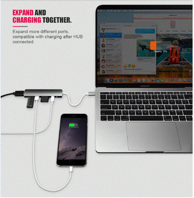 Typc Hub/convert/fransfer to 2 USB 3.1 port, SD/TF card reader,PD fast charge,real 4K HDMI supplier