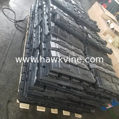 Paver Rubber Pads PMG250S PMG260 PMG260S PMG300 PMG300AS PMG300S PMG300T, PMG320 PMG320S PMG350AS PMG350BS PMG350T PMG400S PMG400T Excavator Rubber Pad supplier