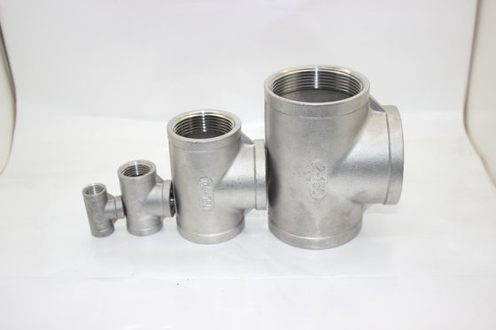 TEE(BT) SS THREADED PIPE FITTING SS304,SS316