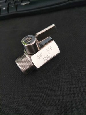 M/F MINI BALL VALVE ss304,ss316