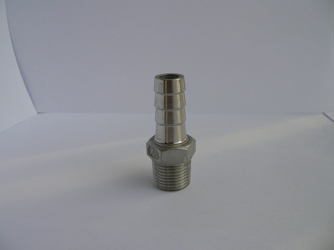 SS HOSE NIPPLE,150# PIPE FITTINGS,screwed FITTINGS,BSP/DIN/NPT   1/8"-4"