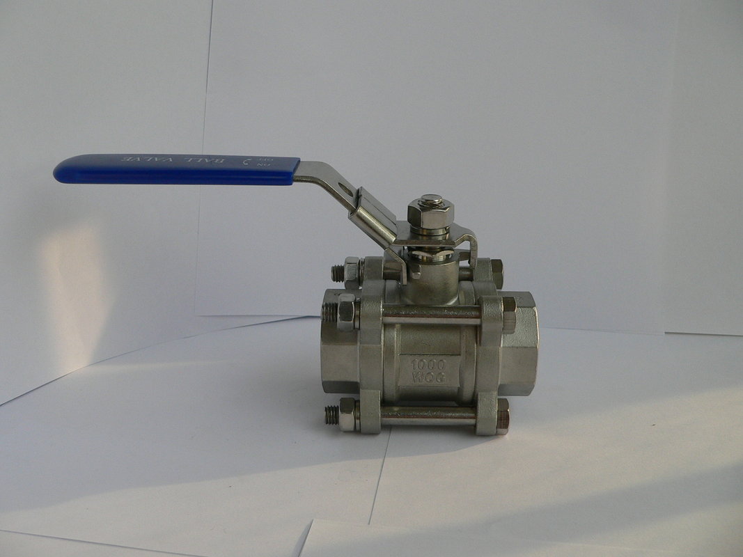 Stainless steel ball valves with ISO MOUNTING PAD , 1pc ,2pc,3pc ball valve with ISO5211 mounting pad