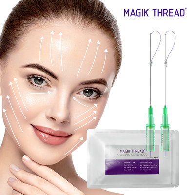 Advanced Cog 3D Sharp Needle 23G 60mm Medical Instrument Cog Pdo Thread Lift for Face V Line Lifting