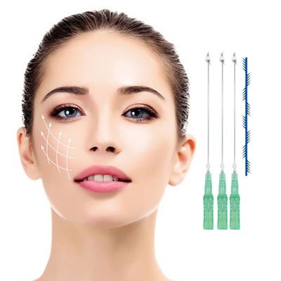 Cog 3D 4D blunt L needle type thread with needle korean pdo threads lift