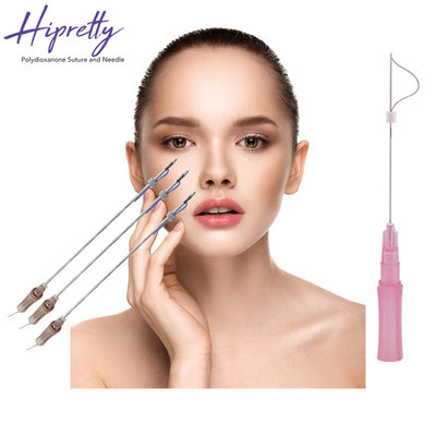 2018 hot sale cog 3d / 4d blunt l needle type pdo threads lift for face finelines