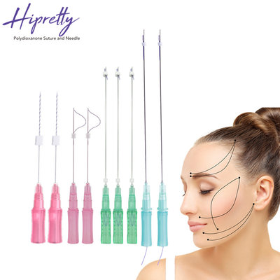 face lifting hilos tensores 3d meso barbed suture pdo hilos pdo with CE