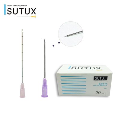Hot sale blunt tip micro cannula 27G 40mm for filler injection Micro Cannula