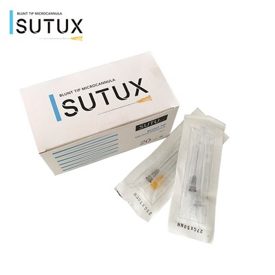 Hyaluronic acid beauty products Medical micro cannula flexible disposable blunt tipped needle