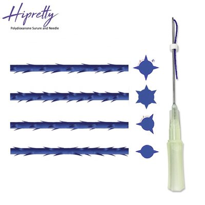 High quality HIpretty PDO Thread Tornado Screw 27G 50mm Face lift PDO Thread