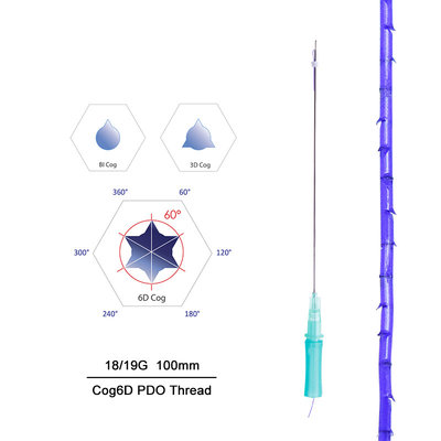 Korea Sharp Tip Needle Facial Lift Tightening Hilo Plla Mono Screw Thread Lifting for Face