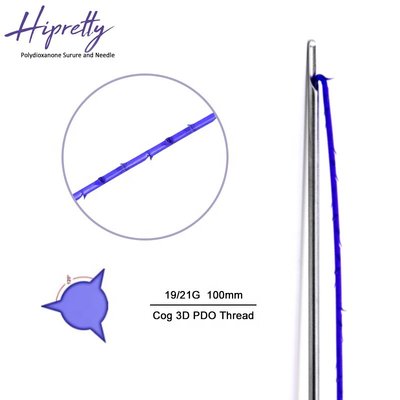 Europe pop pdo thread lift 4D COG nose lift needle and thread Thread Lifting for Face
