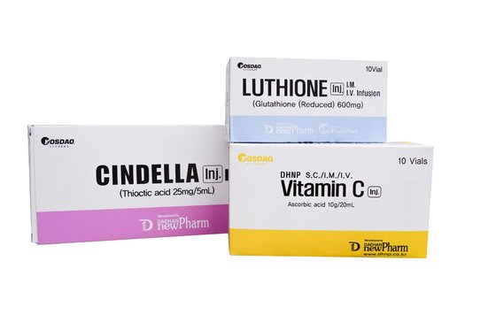 Skin whitening injection vitamin C I V injection