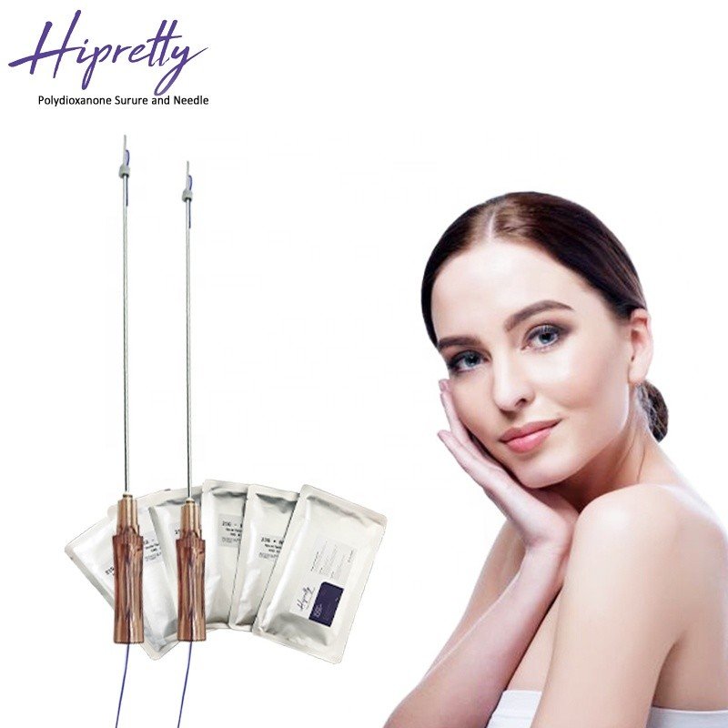 Cog 3D 4D blunt L needle type thread with needle korean pdo threads lift