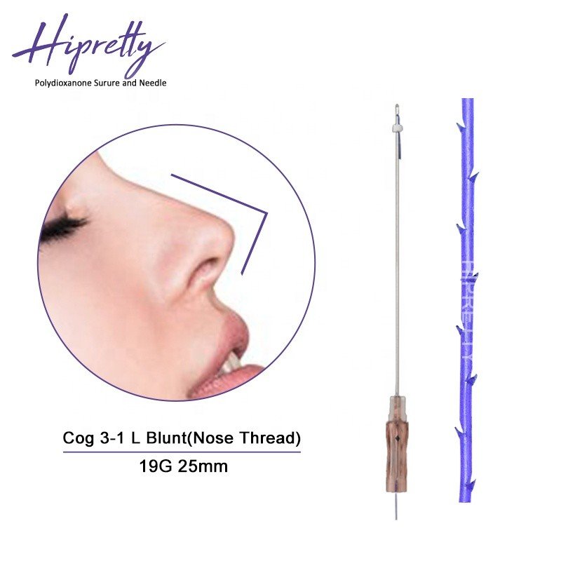 Korea Sharp Tip Needle Facial Lift Tightening Hilo Plla Mono Screw Thread Lifting for Face