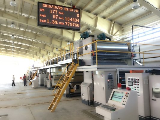 Corrugated carton machine