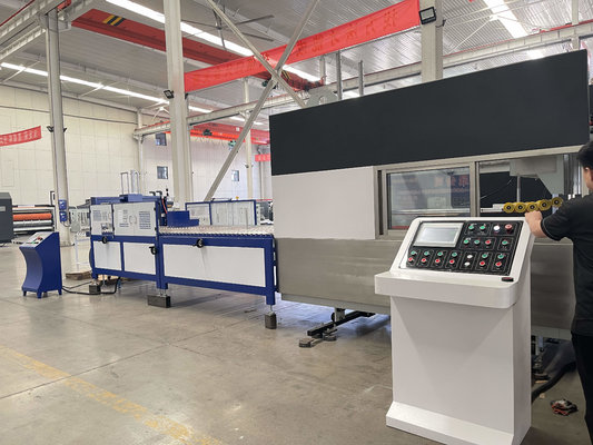 FFG Inline Corrugated Carton Printer Slotter Rotary Die Cutter Folder Gluer Box Printing Slotting Bundle Machine