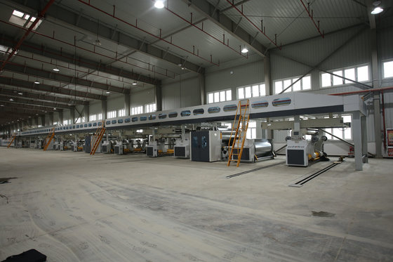 2 3 5 7 Plys Corrugated Cardboard Production Line Carton Box Paperboard Making Machine
