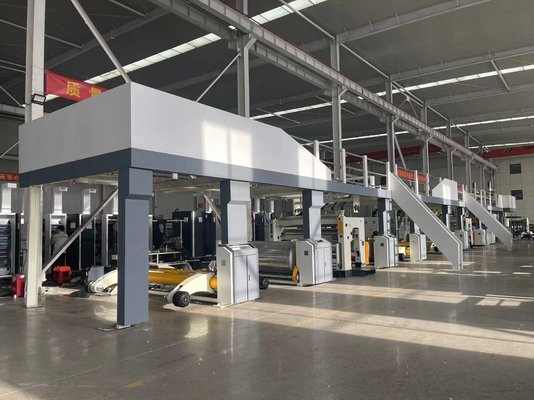 Qiansheng Corrugated Carton Cardboard Production Line Making Plant Machine