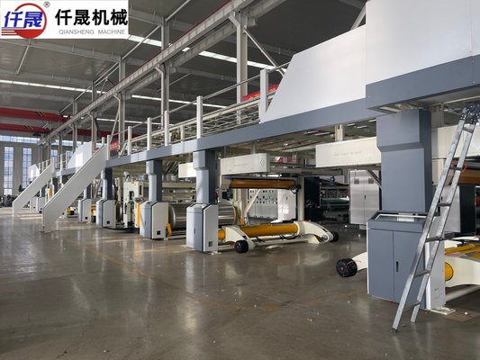 Qiansheng Corrugated Carton Cardboard Production Line Making Plant Machine