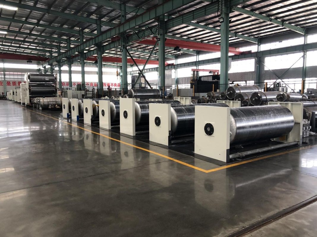 WJ1600-120 Type 3 LAYER CORRUGATED CARDBOARD PRODUCTION LINE