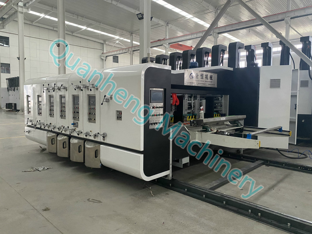 high definition flexo printer slotter rotary die cutter machine for corrugated carton box
