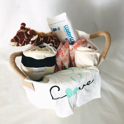 Organic Cotton Storage Basket, rope basket woven,rope cotton basket cute baskets,Woven Nursery Organizer Bin for Baby Ro