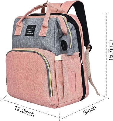 2023 New design baby bag Crib Baby Folding Bed Outdoor Travel Baby Carrier Diaper Bag Backpacks For Mommy use