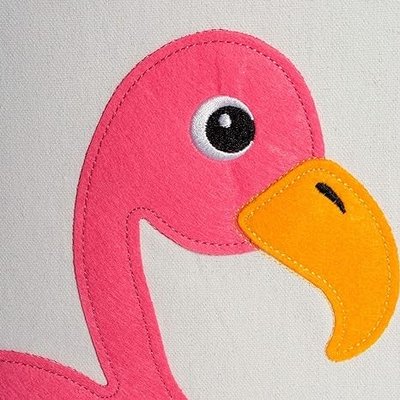 Store Collapsible Storage Bin Cube for Bedroom, Nursery, Playroom and More 13x13x13" - Flamingo