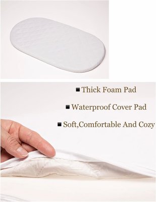 Hot sale 100% cotton Cotton Rope Moses Basket,Cotton rope change basket,baby bassinet with remove mattress